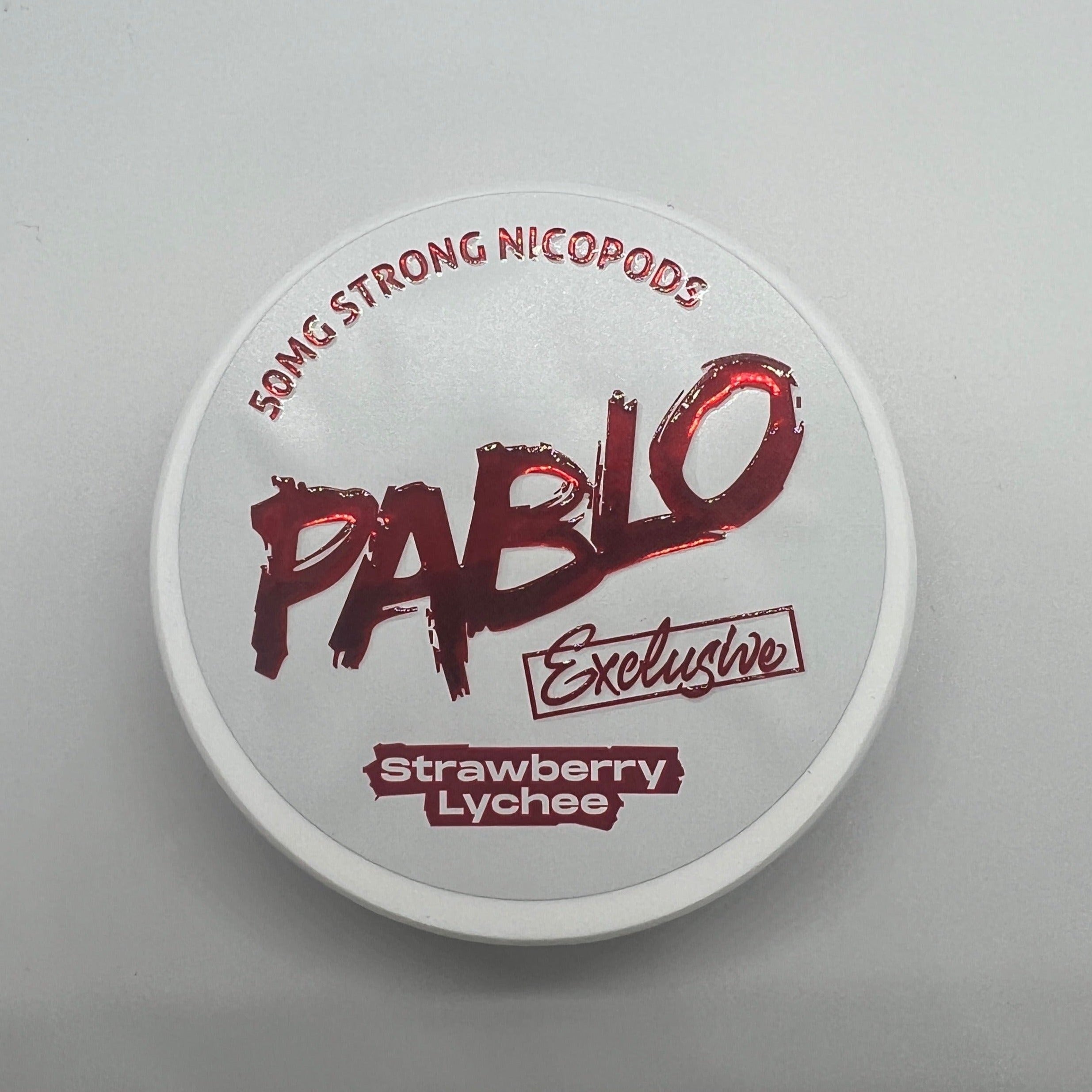 PABLO EXCLUSIVE STAWBERRY LYCHEE 50MG – Westside Snus